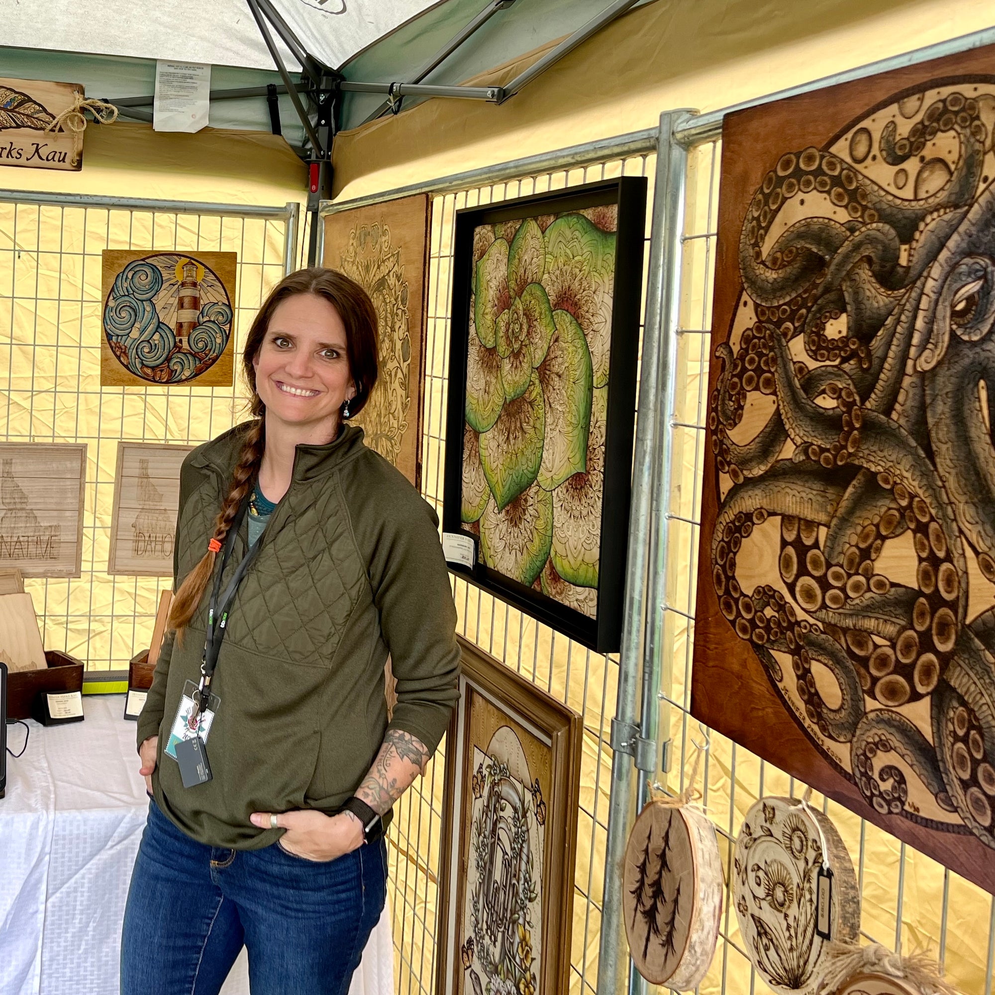 Jen Parks Art Merchandise